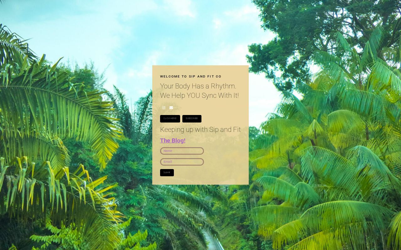 Sip and Fit Co Exclusive Updates and Wellness Tips